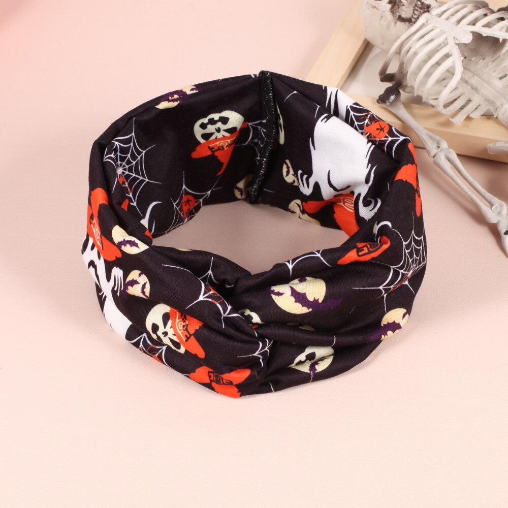 Halloween Mixed Print Crossknot Headbands – Ever Adorned